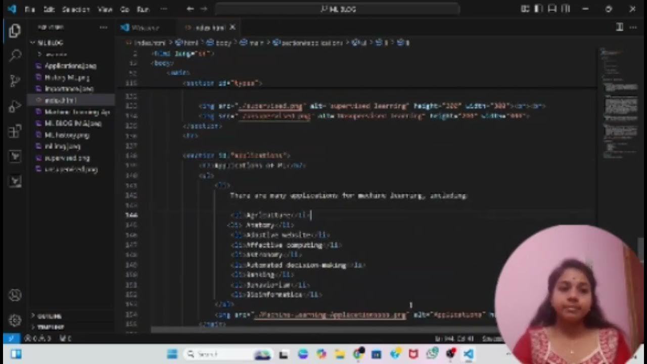 My HTML Project review @ManaClgLevelUpdt@leveluplearningdt - YouTube