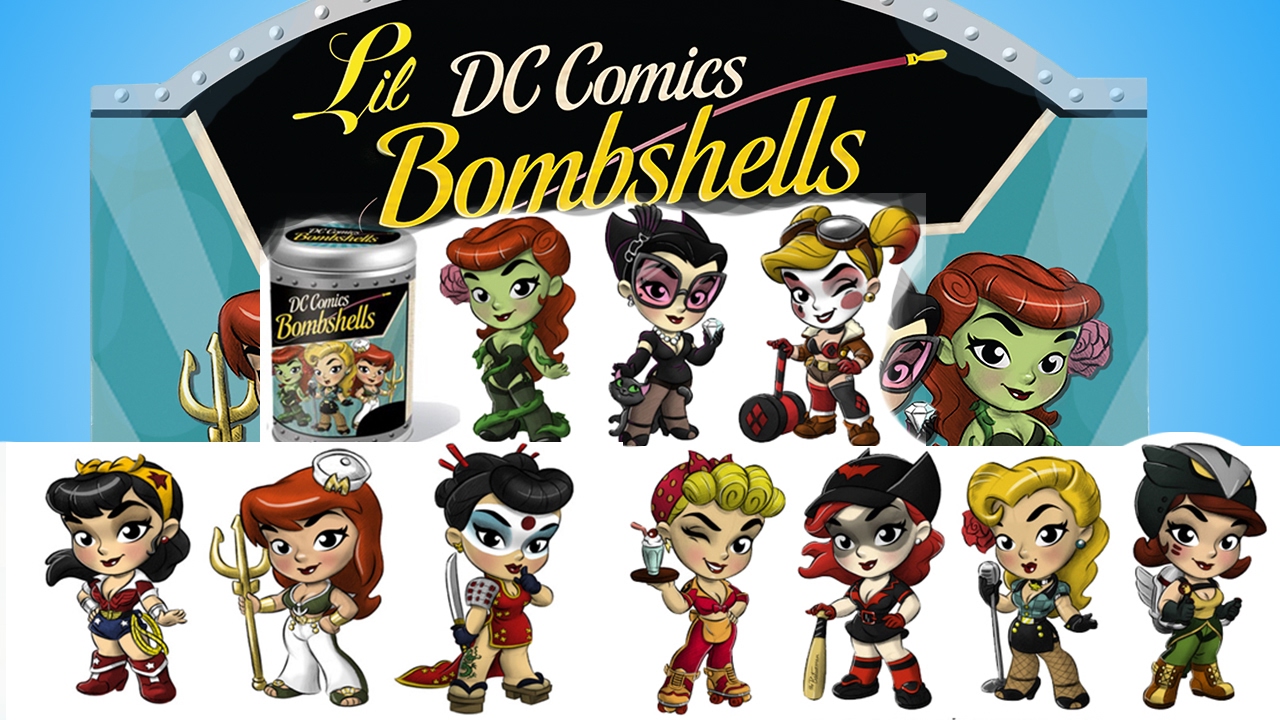DC Lil Bombshells Box Layout & Review! Rating: 7.3/10 - YouTube