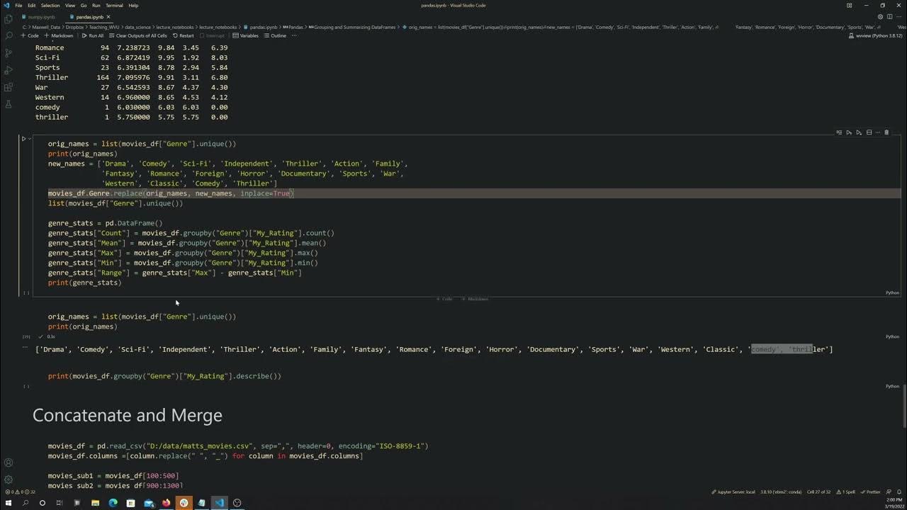 Python: Pandas Group and Summarize - YouTube