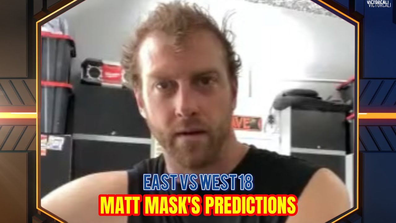 Matt Mask's predictions on East vs West 18 Supermatches - YouTube