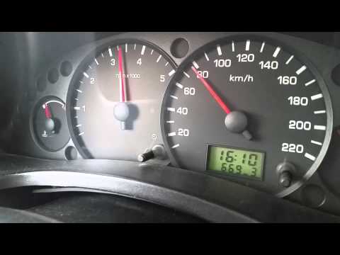 Ford connect(2006) 90 ps  0-100 kmh (kış lastikli)