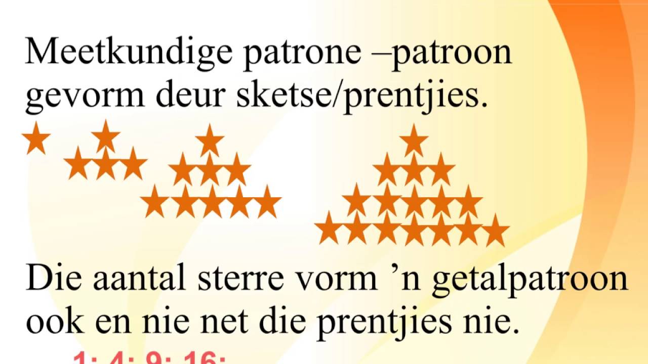 Graad 7 Numeriese Patrone (wiskvaw) - YouTube