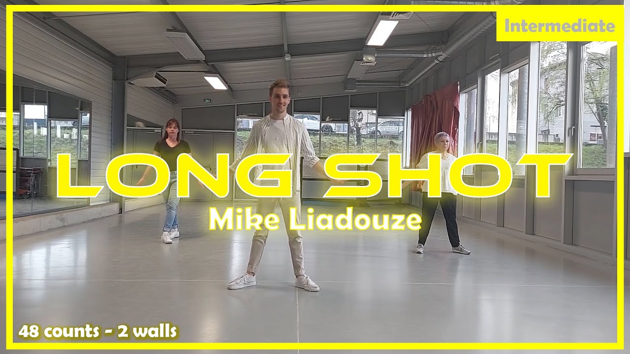 Long Shot - Line Dance (Demo & Tuto FR) - YouTube
