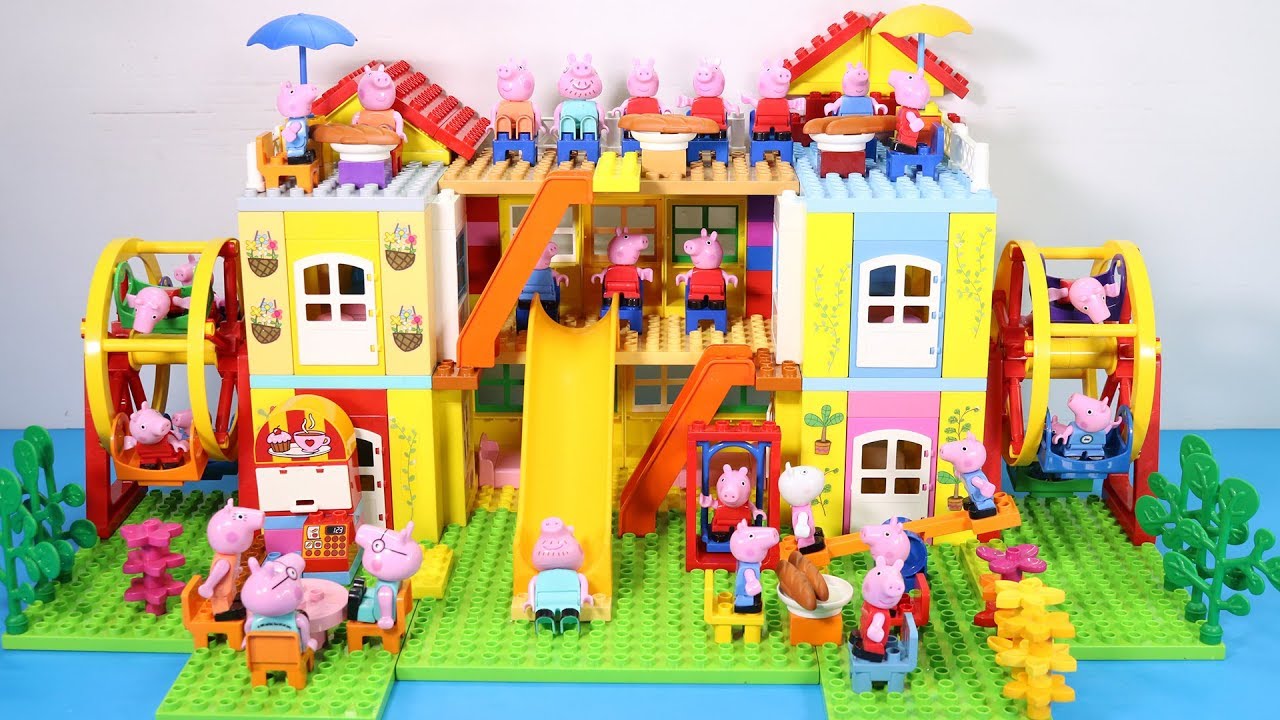 Lego House Creations - Lego House With Water Slide #12 - YouTube