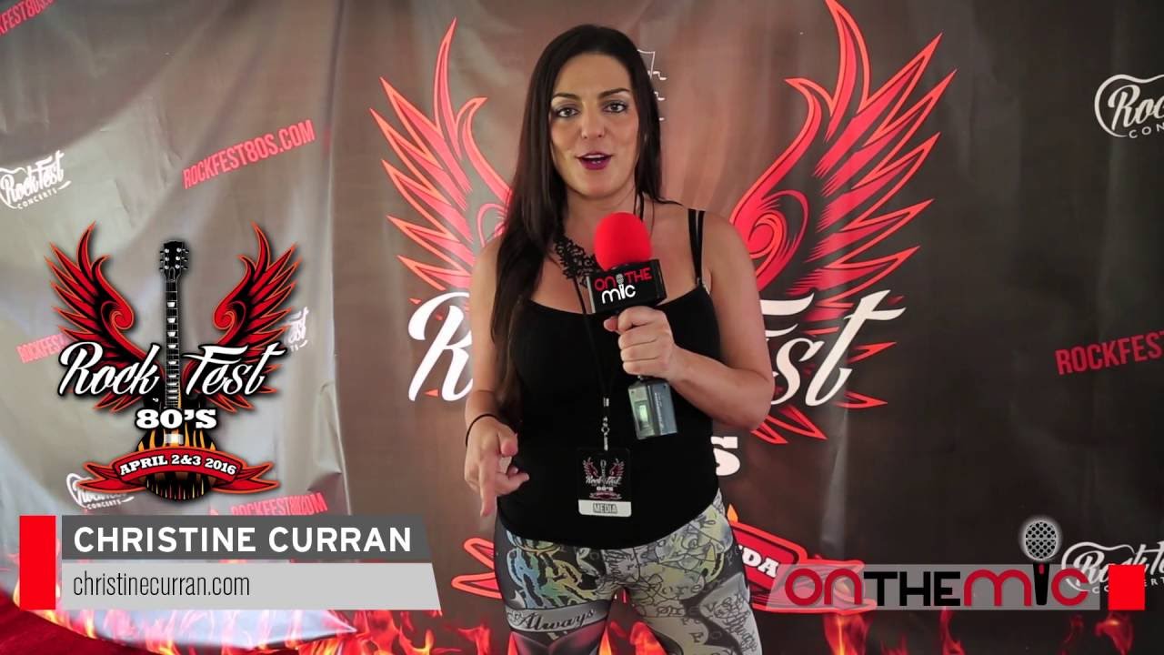 Rockfest feat. Brett Michaels ON THE MIC with Christine Curran - YouTube
