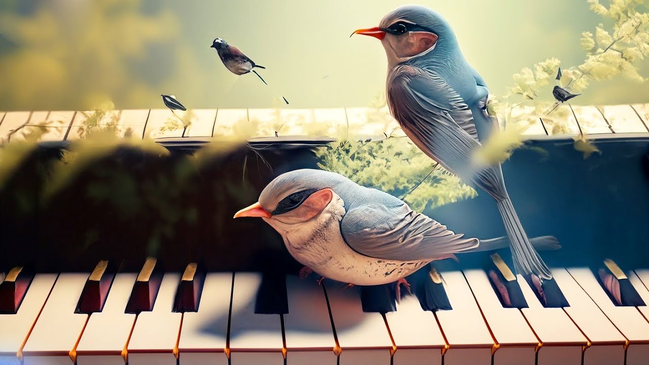 [NO ADS] Relaxing Music for the Classroom: Birds and Piano Melodies for ...