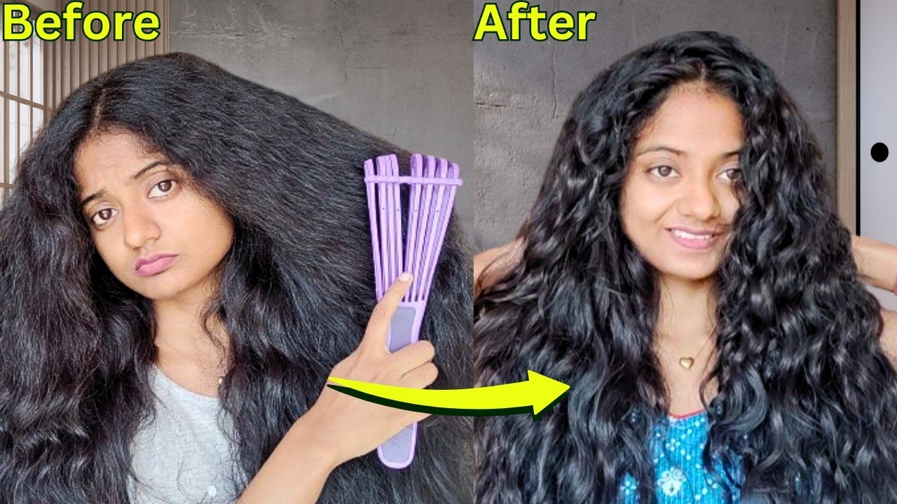 How to get rid off Frizzy Rough Dry hair Full Haircare Routine Tutorial ...