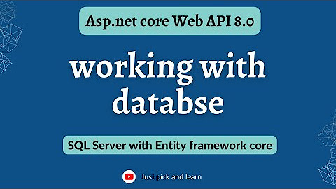 Asp.net core Web API 8.0 - YouTube