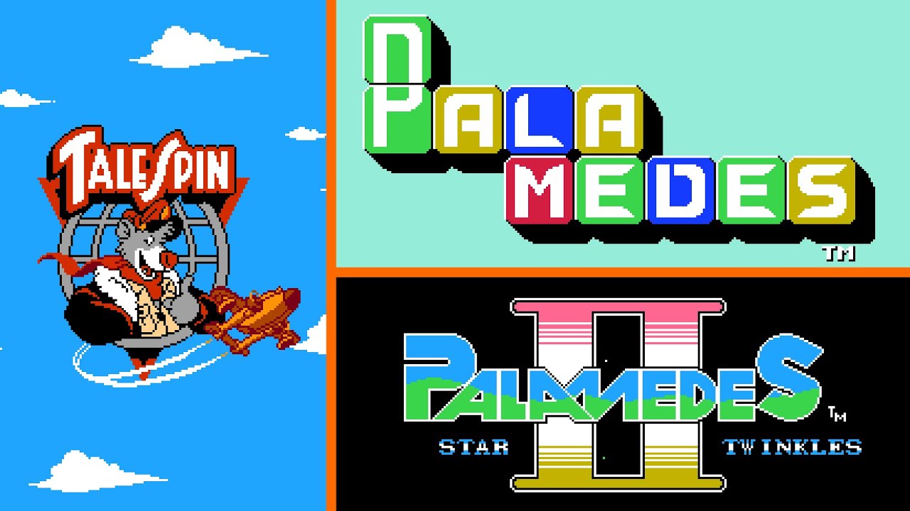 TaleSpin [No Damage Challenge] (NES) #3 & Palamedes (Famicom ...