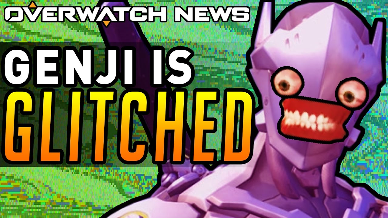 Overwatch - INSANE GENJI GLITCHES! COMPETITIVE has BUGS! - YouTube