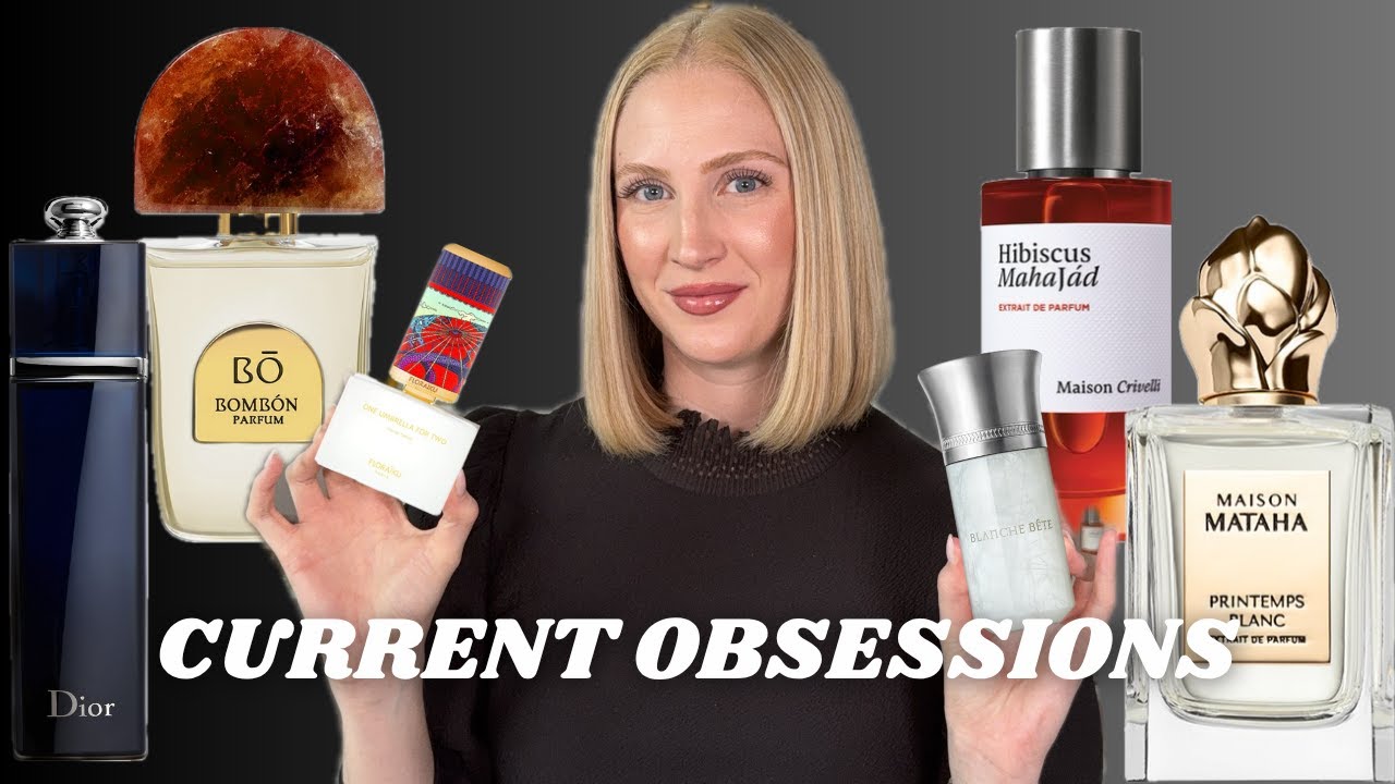 CURRENT PERFUME OBSESSIONS - YouTube