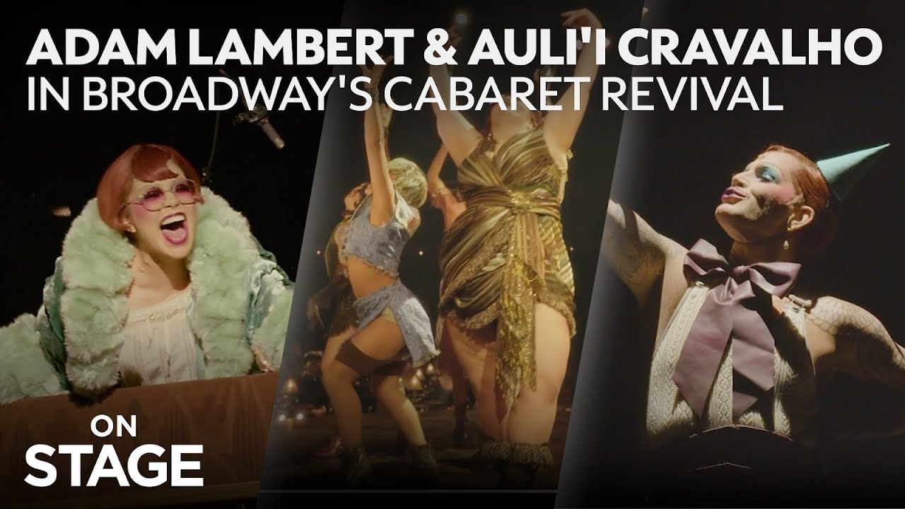 Broadway's 'Cabaret' welcomes newcomers Adam Lambert and Auliʻi ...