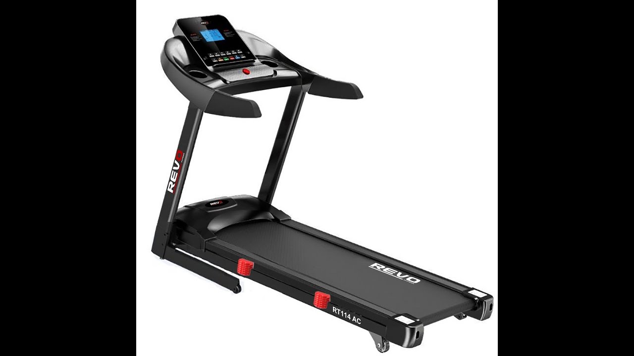 Revo treadmill rt114 Ac with 2hp motor demonstration - YouTube