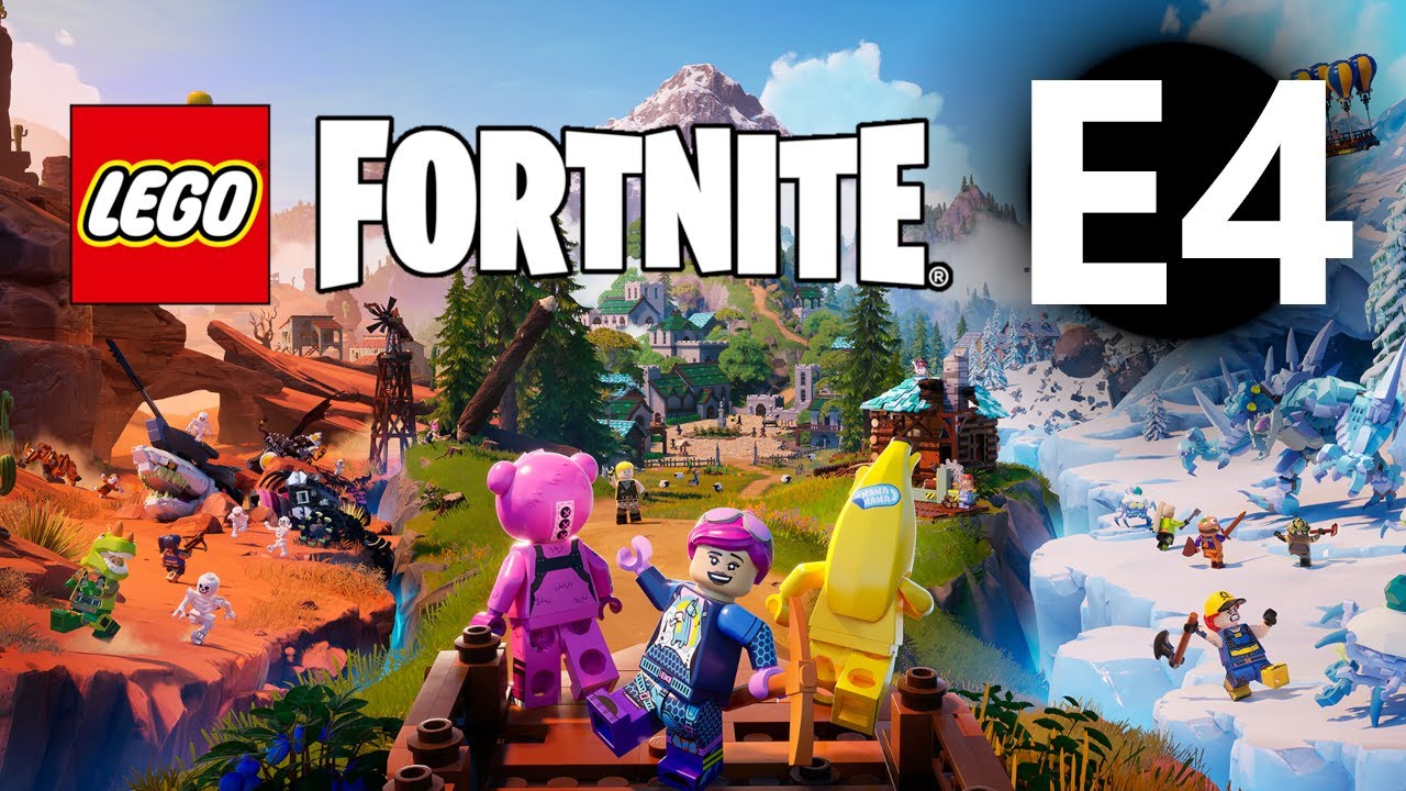 Lego Fortnite ~ Episode 4 ~ Gathering Rare Resources & Upgrading The ...