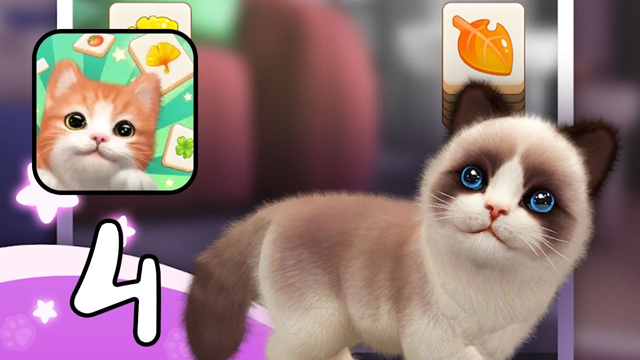 My Cat Tiles: Matching Puzzle - ‏‏Gameplay walkthrough Part 4 (iOS ...