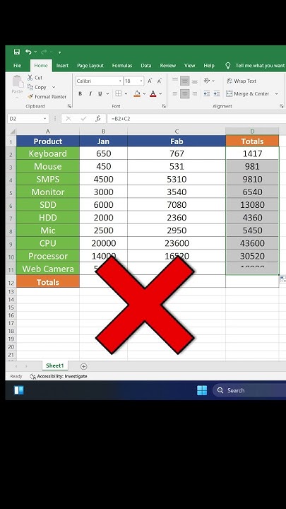 Excel Short tricks #excel #asmr #exceltips #exceltricks #tips #tricks - YouTube