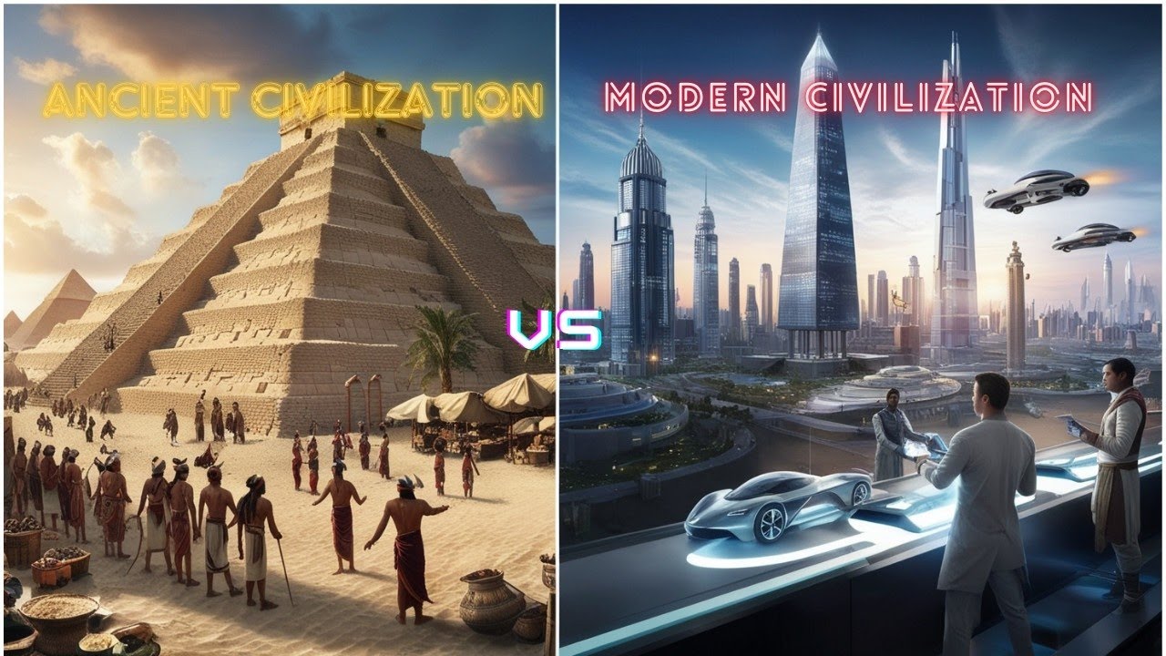 Ancient Civilization vs Modern Civilization - YouTube