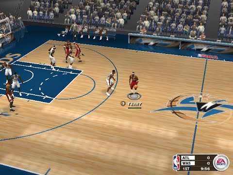 NBA LIVE 2003 Atlanta Hawks @ Washington Wizards 02 03 - YouTube