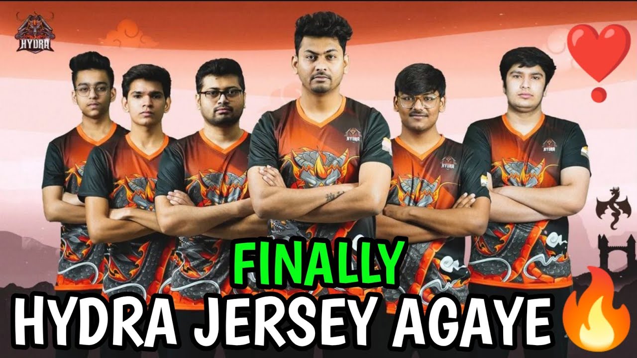 Finally Hydra Jersey Reveal😍🐉@DynamoGaming - YouTube