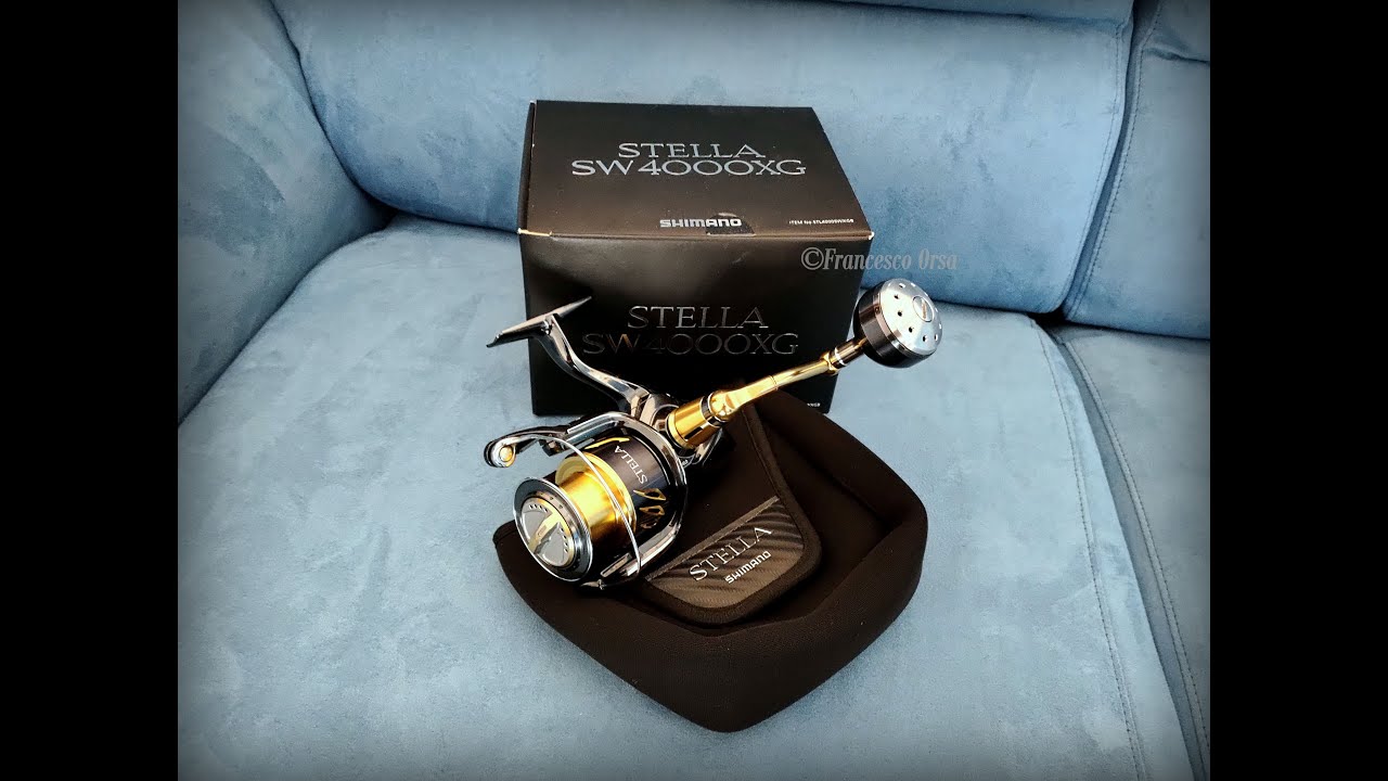 13 Shimano Stella SW 4000XG B Sapete com'è dentro? diamo un'occhiata ...