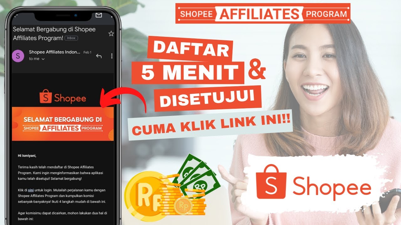 TUTORIAL CARA DAFTAR SHOPEE AFFILIATE PROGRAM - YouTube