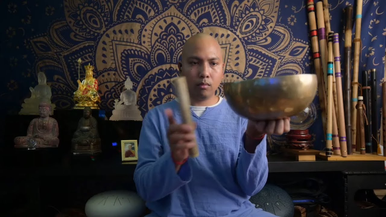 [2HR] Spiritual Sound Healing Flutes for Sleep Yoga Meditation Positive ...