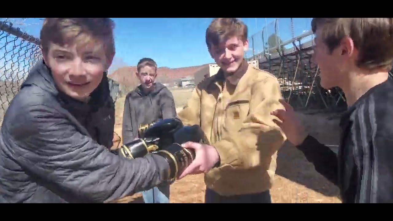 two pals beating the crap out of each other - YouTube