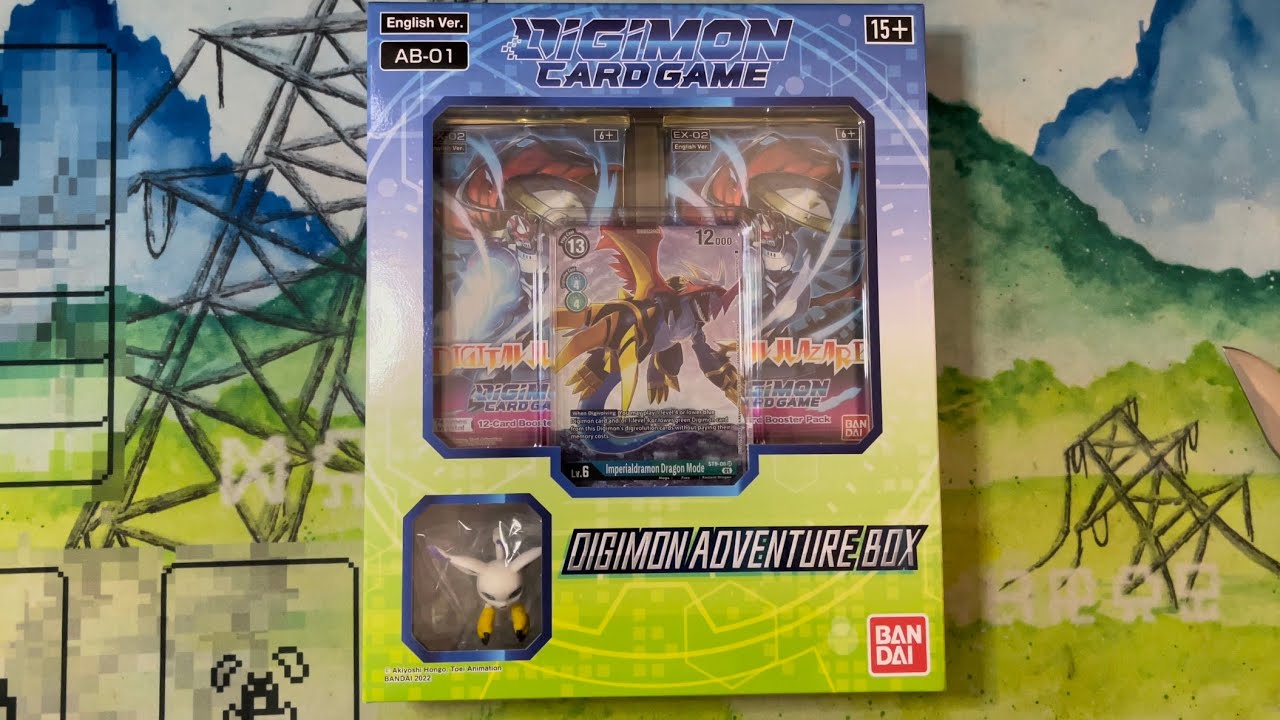 Digimon TCG Adventure Box Opening - YouTube