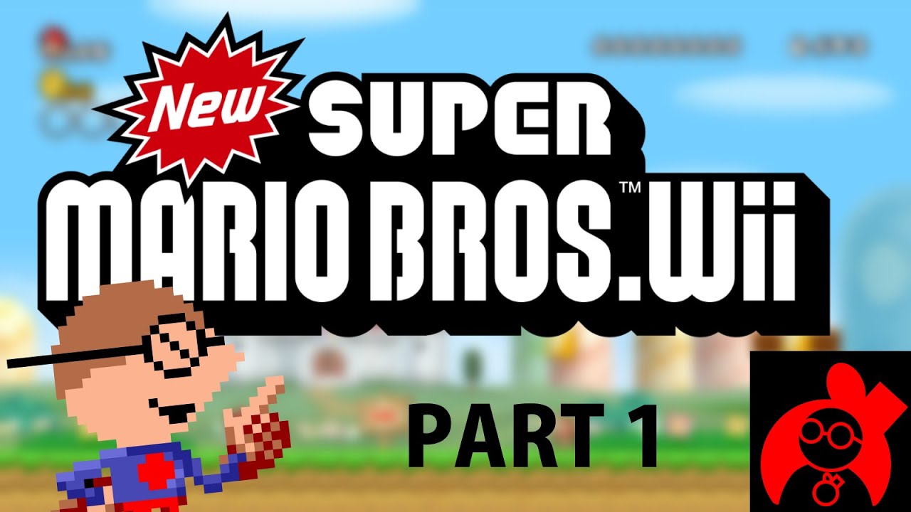 Apple Boy plays New Super Mario Bros. Wii Part 1 - YouTube