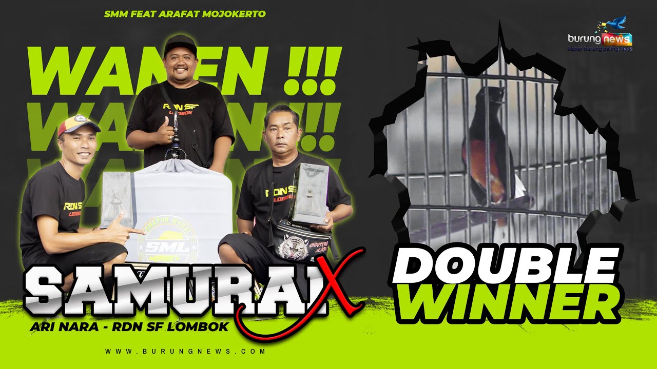 15 JAM DI LAUT😮GAK PEDULI SAMURAI-X RDN SF LOMBOK RAIH DOUBLE WINNER SMM Feat ARAFAT MOJOKERTO ...
