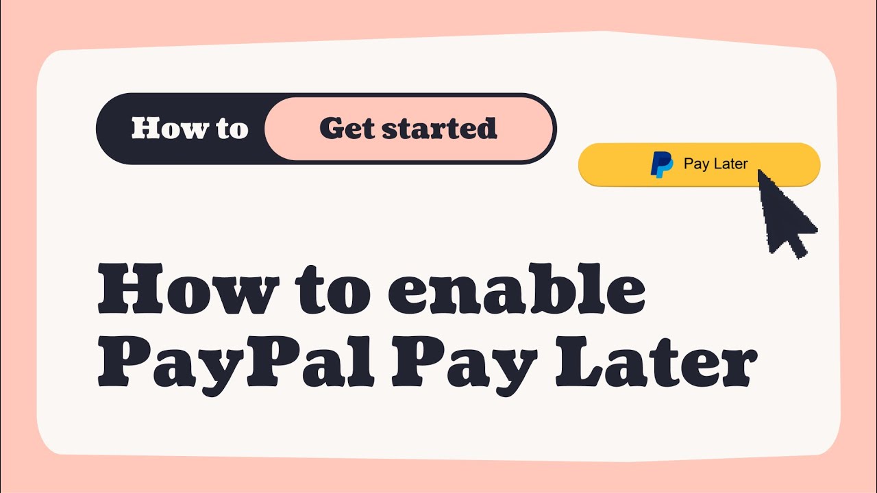 How to enable PayPal Pay Later for your Ticket Tailor events - YouTube
