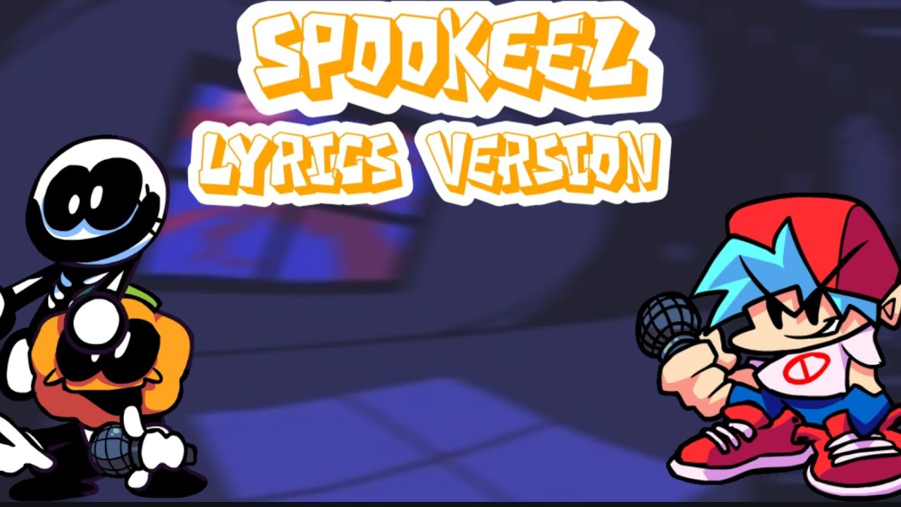 Friday Night Funkin': Spookeez - Lyrics Version - YouTube