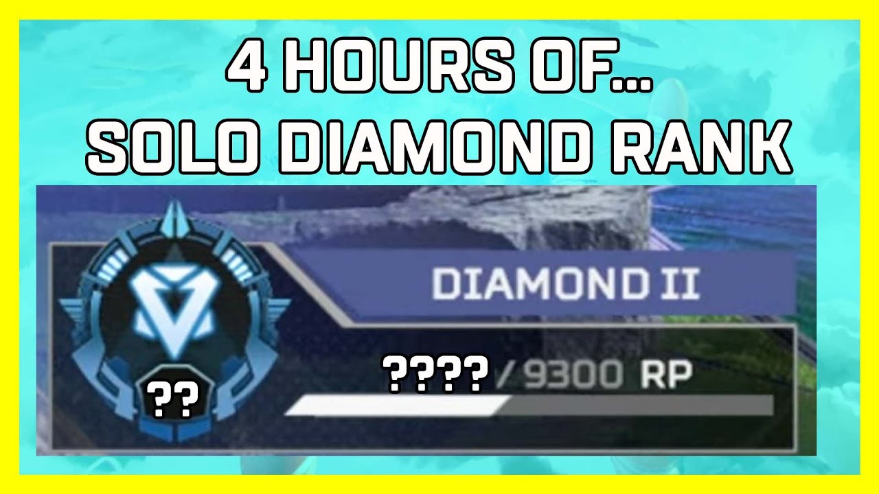 4 Hours Of Solo Grinding Through Diamond Rank - How Much RP Can I Gain ...