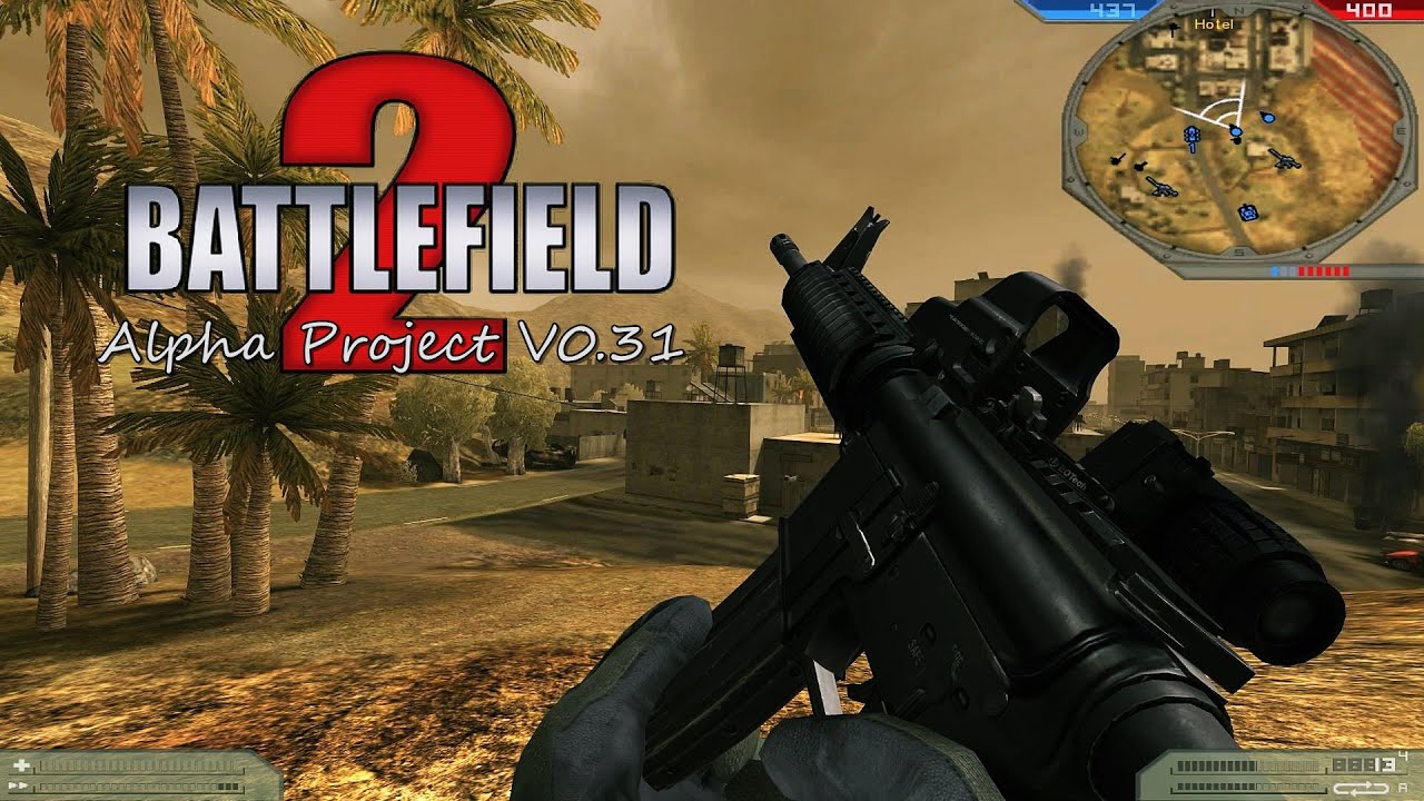 Battlefield 2 - Alpha Project V0.31 : Gameplay PC - YouTube