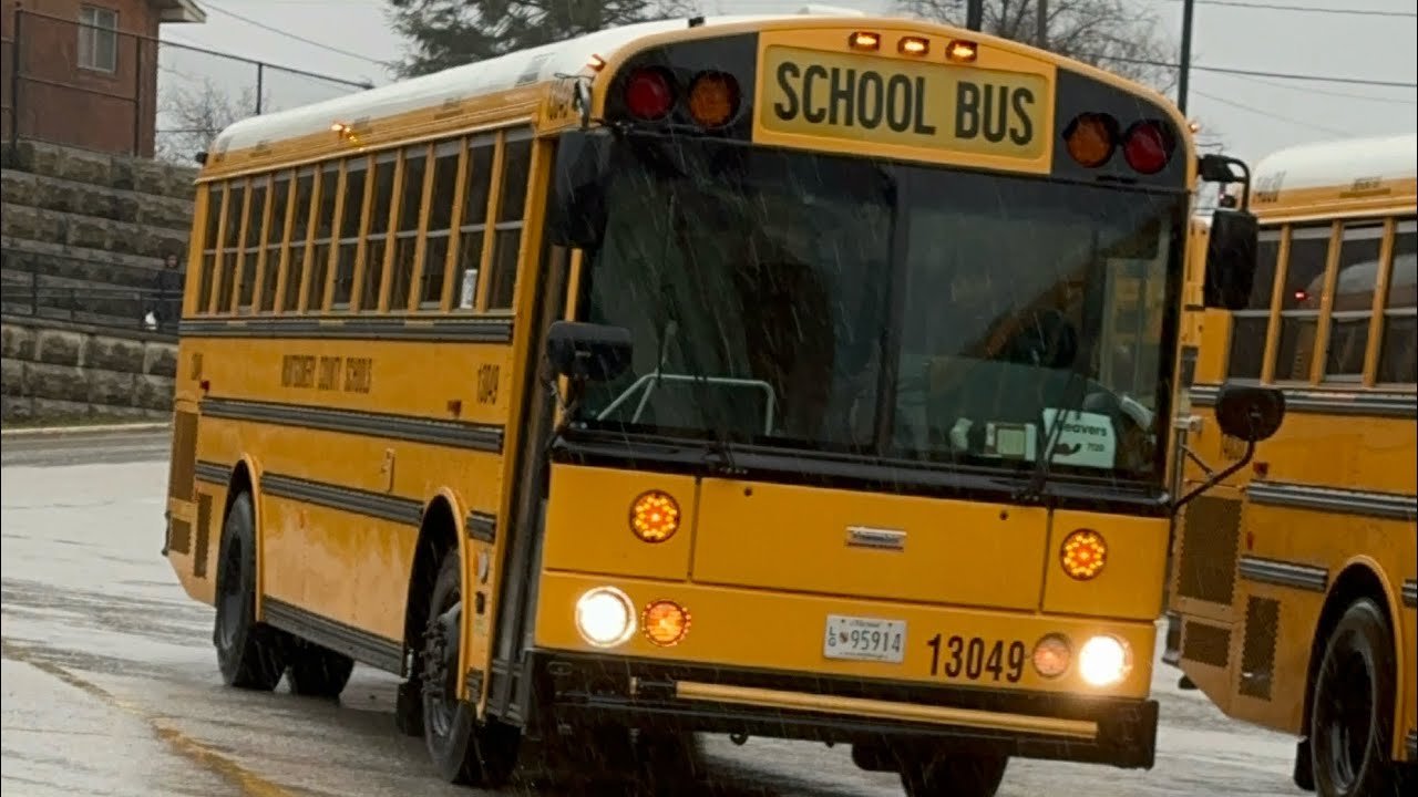 13049 Morning bus ride (12/12/23) - YouTube