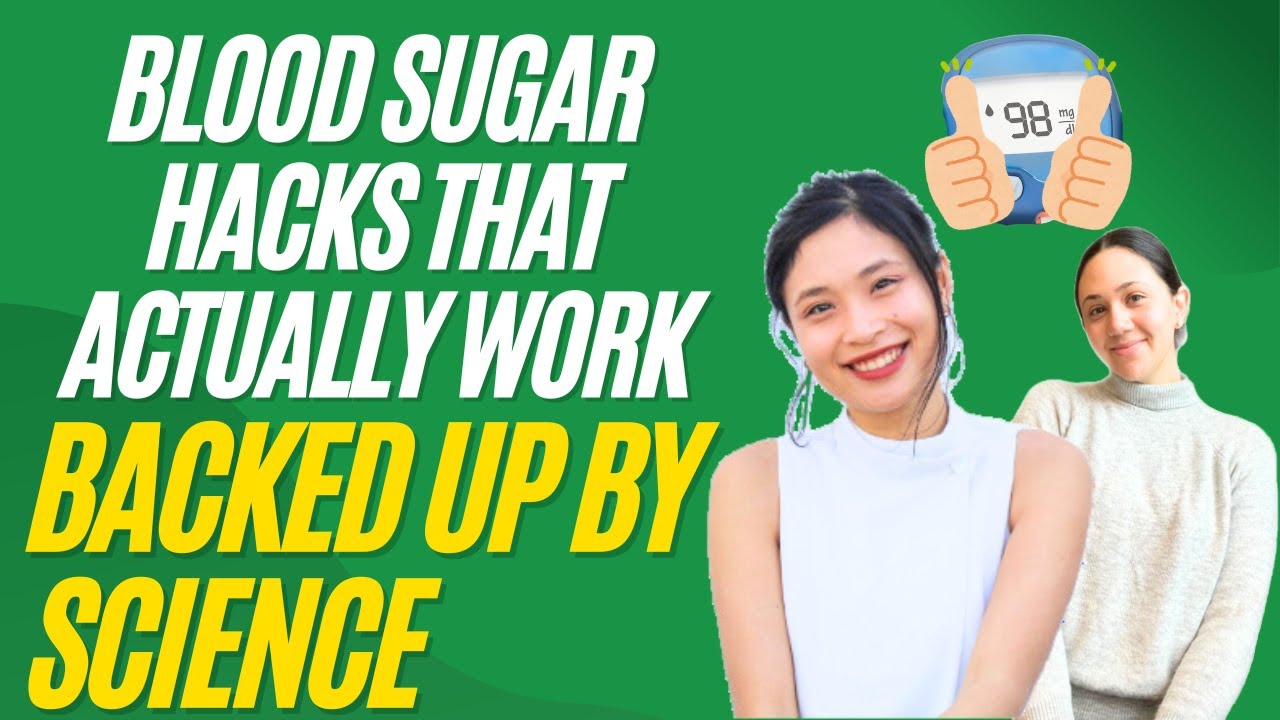 Blood Sugar Hacks that Actually Works! Backed up by Science - YouTube