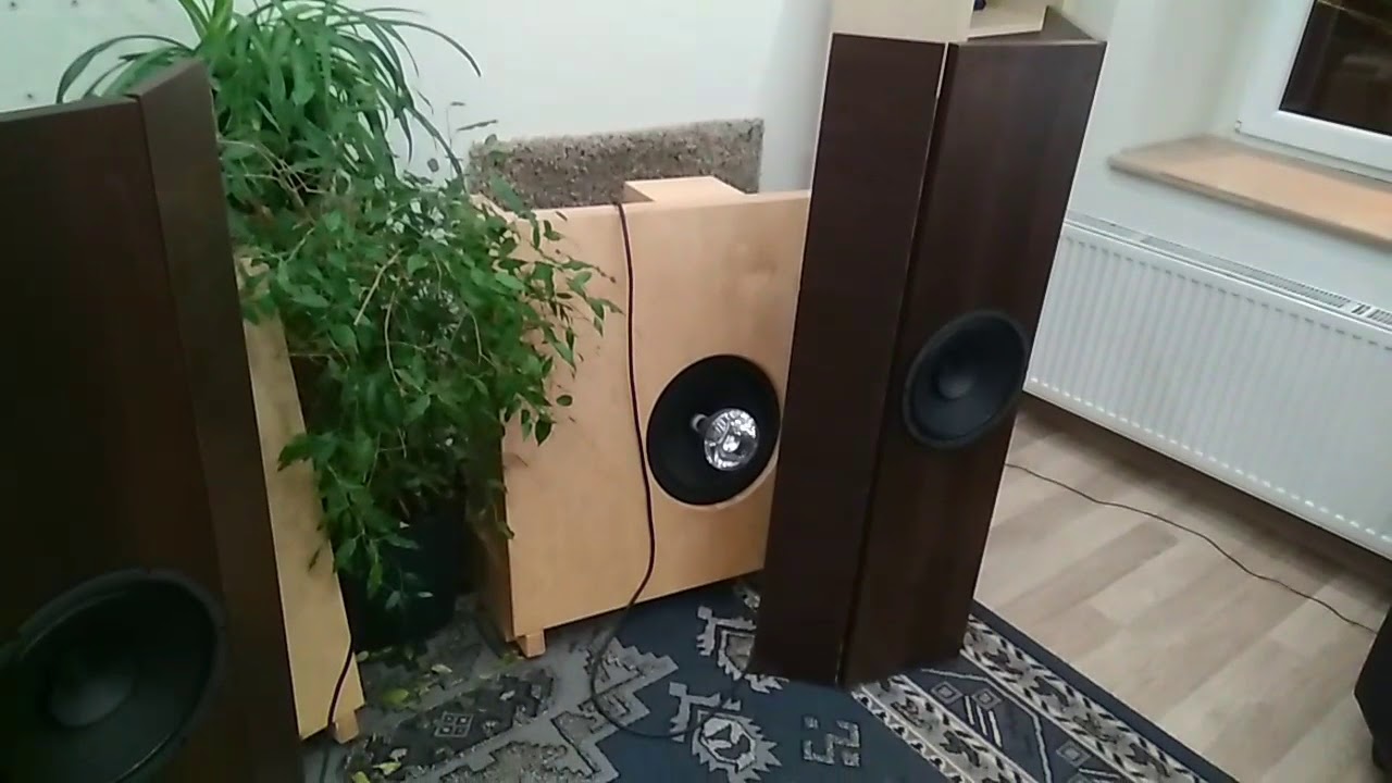 Folded Open Baffle - Made For Friend - YouTube