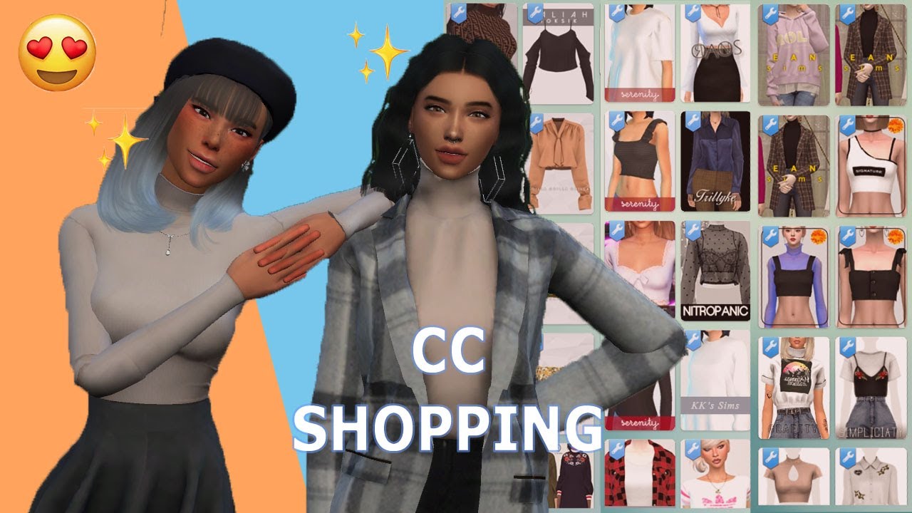 YOU NEED THIS CUSTOM CONTENT IN YOUR GAME | CC Shopping - YouTube
