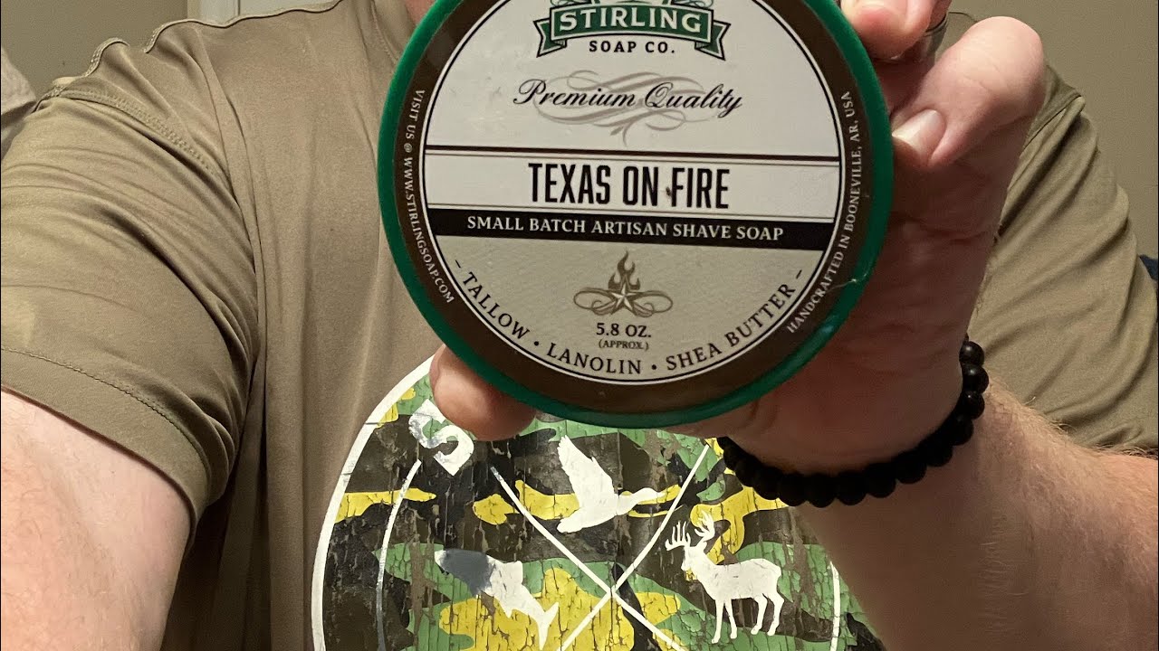 Stirling’s Texas On Fire shave. - YouTube