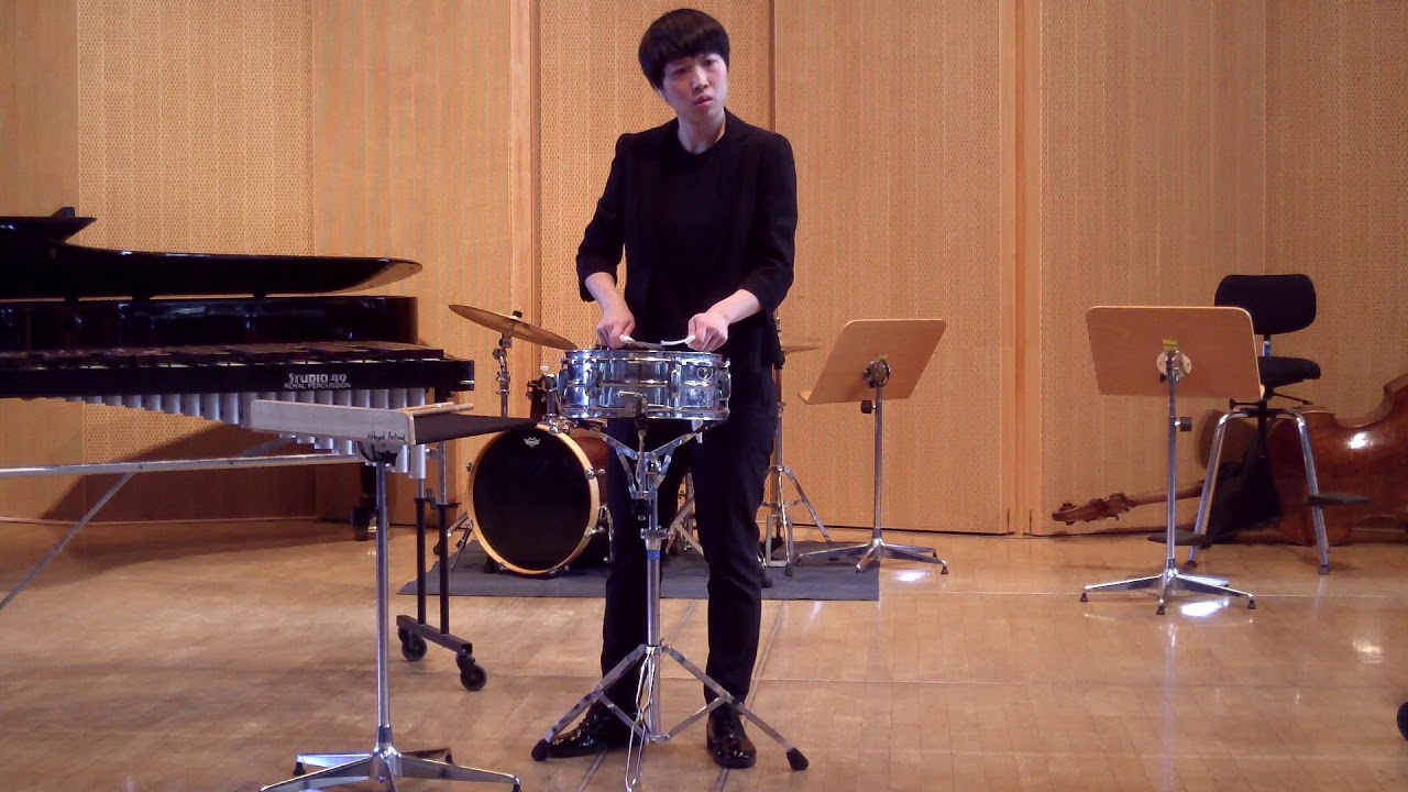 Andy Akiho (*1979) Stop Speaking für Kleine Trommel und Tape - YouTube