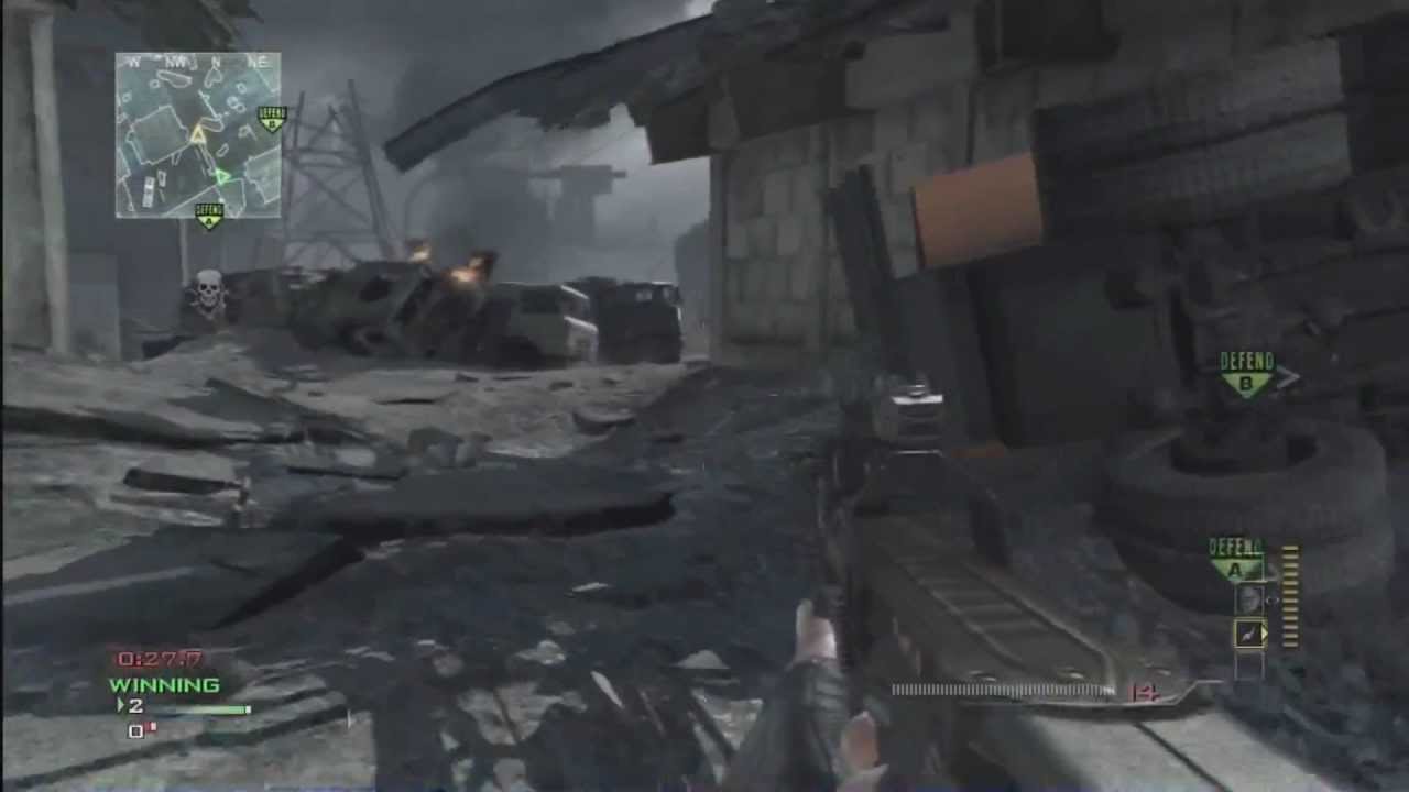 Call of Duty MW3 S&D- Awesome Host Migration - YouTube