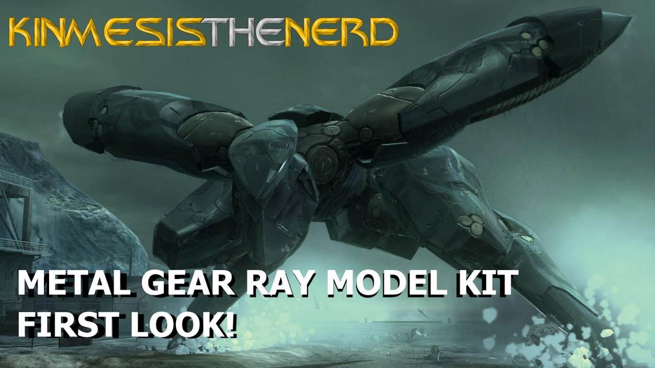 Metal Gear Ray Model Kit First Look! - YouTube