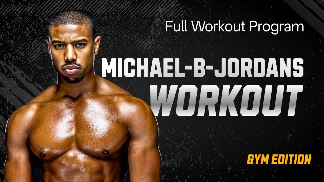 Michael B. Jordan Workout Program - YouTube