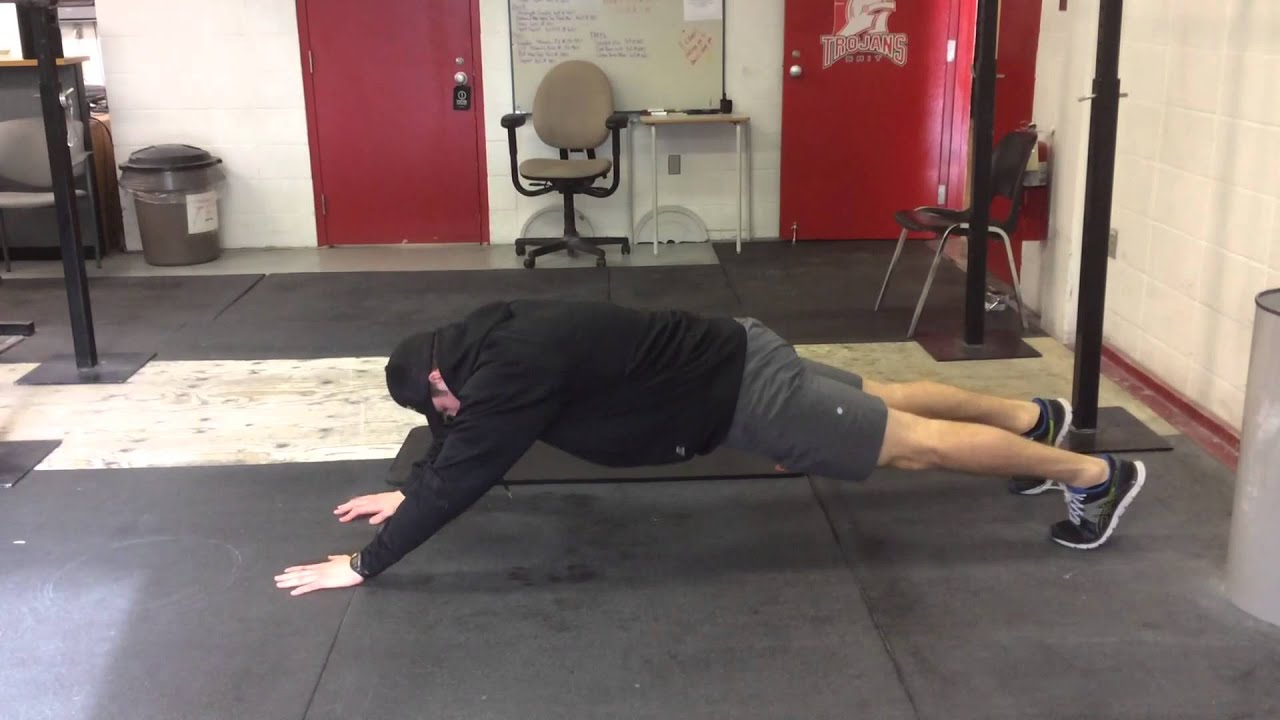 High Plank Walkout - YouTube