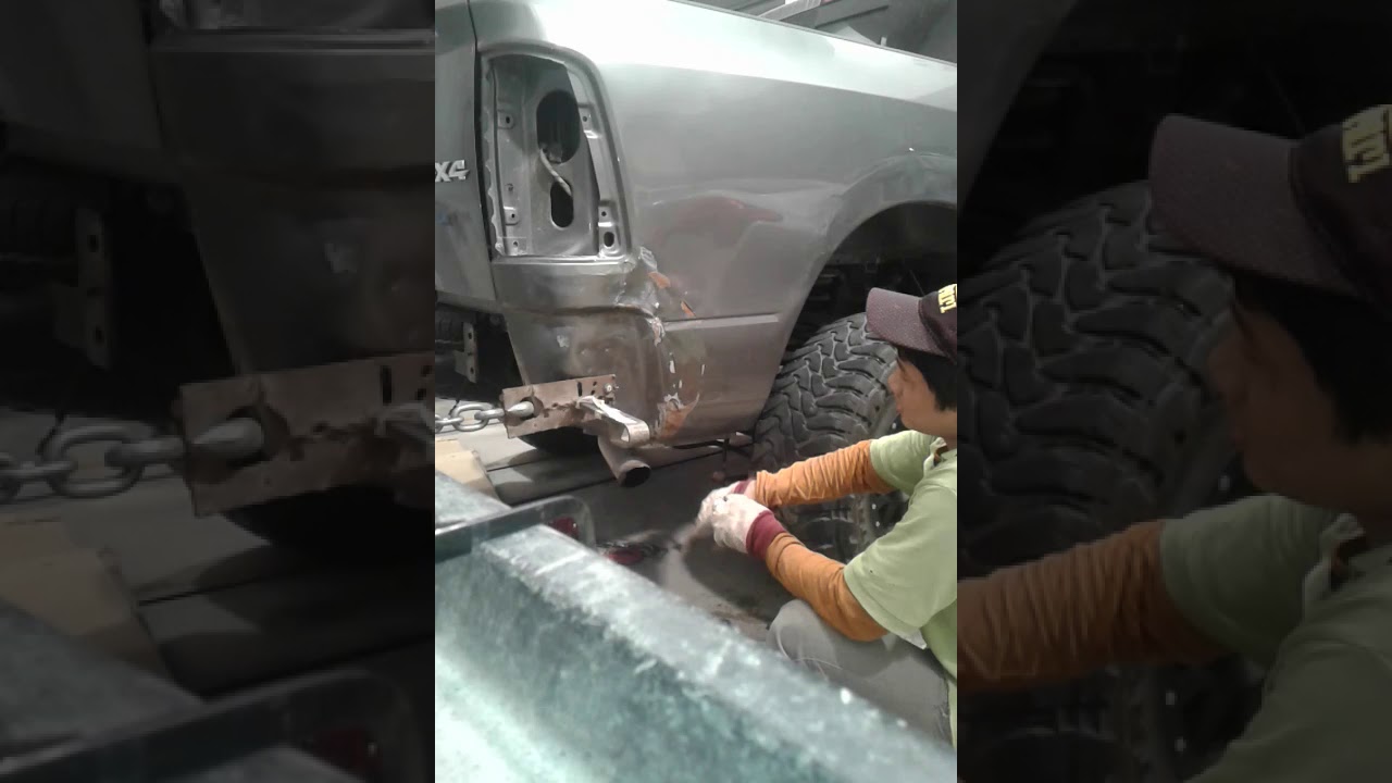 Auto Denter,GMC-RAM in Auto Z Doha Qatar - YouTube