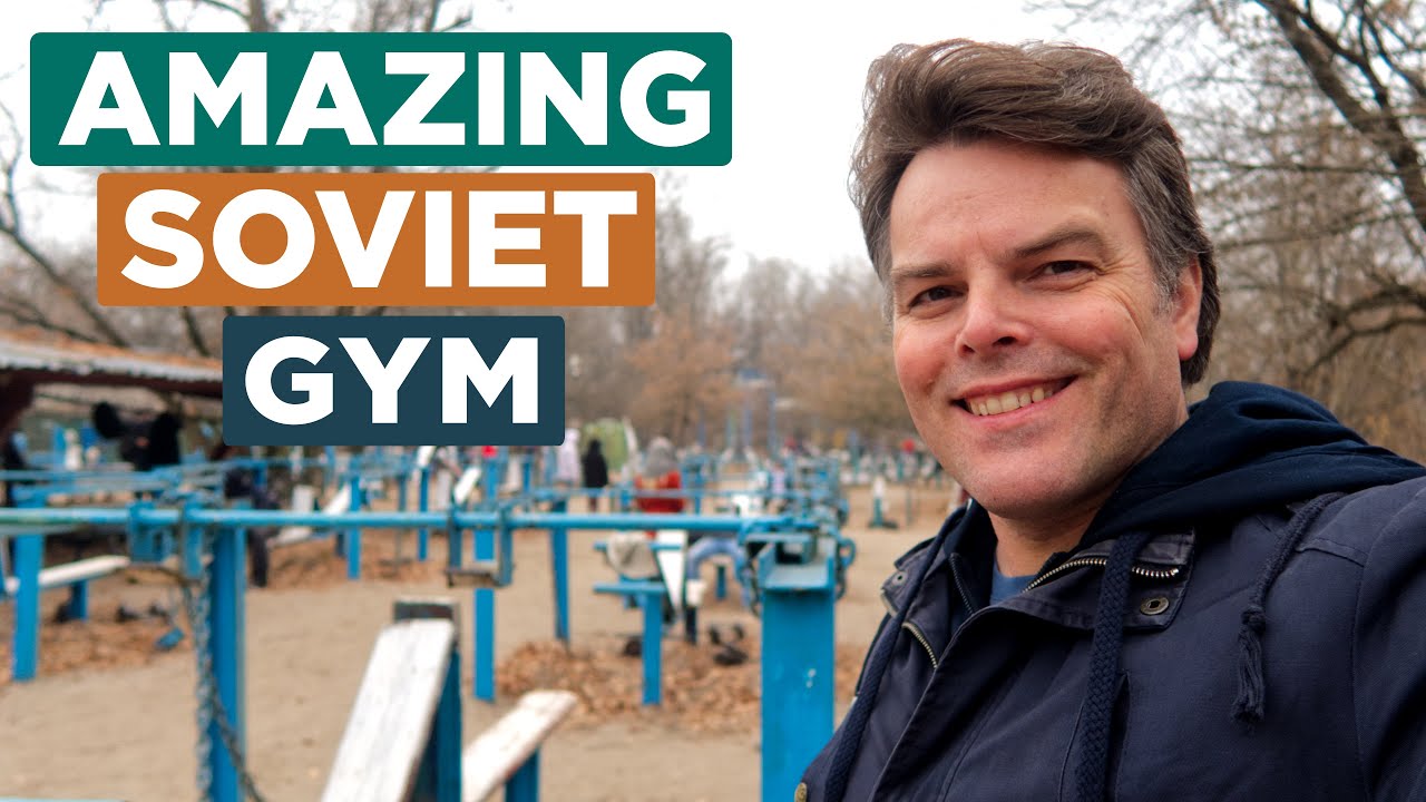 Kachalka - Outdoor gym in Kyiv, Ukraine - YouTube