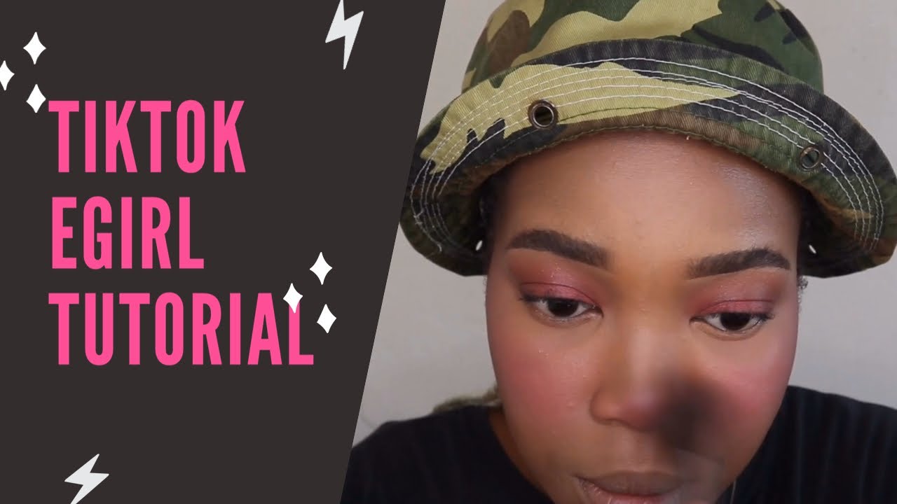 Black Girl Tries Egirl Makeup Tik Tok Egirl South African Youtuber 🇿🇦 9485