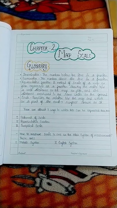 geography practical file class 11 of chapter 1 and 2 - YouTube