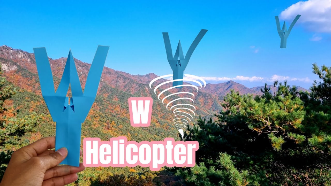 A6 Sheet Paper Aircraft, New Styles W Helicopter Folding & Flies, 1K ...