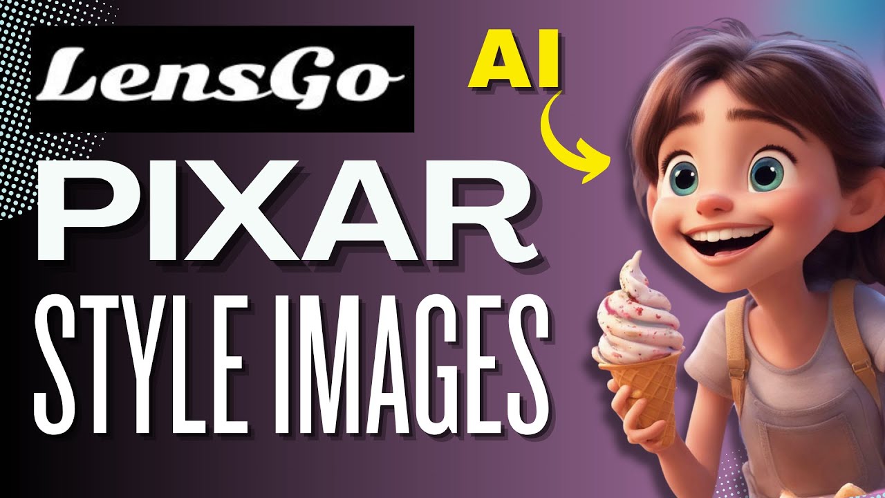 How To Make Pixar Style Images With LensGo AI - YouTube